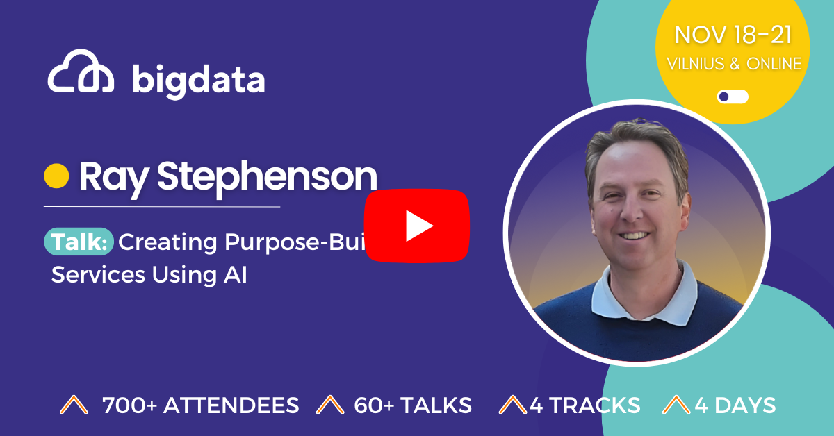 Ray Stephenson - Big Data Conference Europe